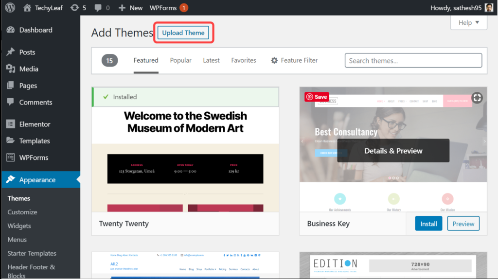 How To Install Astra Theme In WordPress