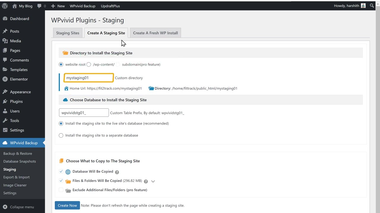 How To Easily Create A Wordpress Staging Site For Testing